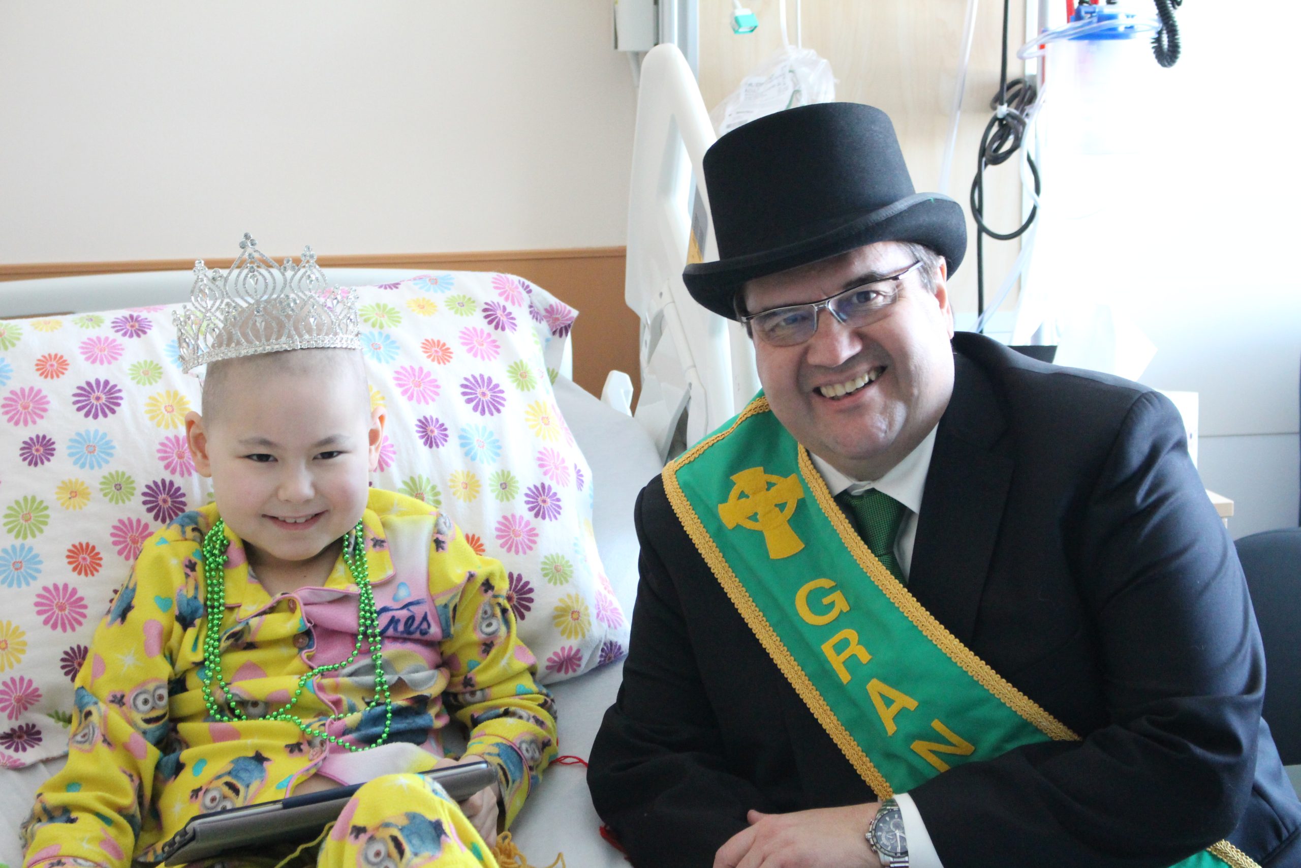 A visit from the United Irish Societies of Montreal’s 2017 Parade Queen ...